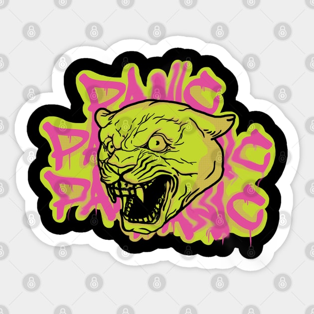 Panic T-Shirt - Panic - Sticker | TeePublic